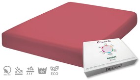 Nepropustné hyperprodyšné prostěradlo BelnoU ECOBEL 120x200 cm - fuchsiová