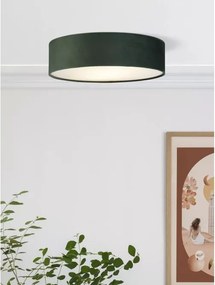 Searchlight 23298-2GR Stropní sametový lustr VELVET ZELENÁ, průměr 38cm