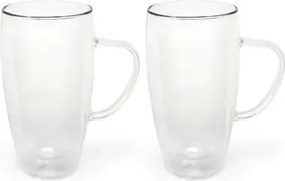 Bredemeijer Sada dvoustěnných hrnků na Latte Macchiato / 2 ks / 400 ml