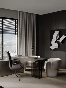 Designová stolní lampa Nessi Černá