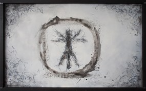 Hugo Rayman | Ecce Homo Rám: Bílý, Velikost: 20 x 30 cm