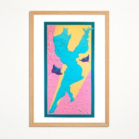Ondřej Mio Michálek | Dive of Ecstasy Rám: Černý, Velikost: 30 x 20 cm