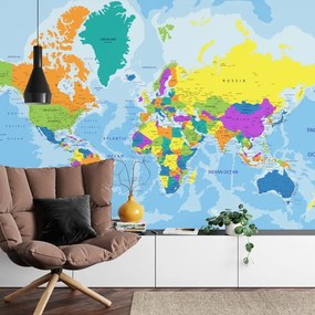 Fototapeta Mapa Světa Samolepící tapety 135x90