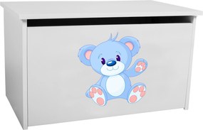 ADRK Furniture Truhla na hračky DARIA TB-Dar-BL-BEAR-O009