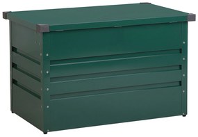 Úložný box, tmavě zelená, 100 x 62 cm, 300L CEBROSA Beliani