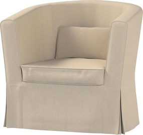 Potah na křeslo IKEA Ektorp Tullsta barva béžová látka pletený vzor