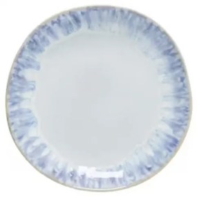 Dezertní talíř kulatý BRISA modrý 21 cm keramický