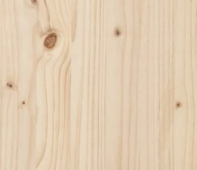 vidaXL Knihovna 80 x 35 x 97 cm masivní borovice [821679] Barva: Bílá