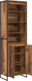 Vysoké skříně Staré dřevo 60 x 36 x 200 cm Kompozitní dřevo 3403032