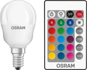 OSRAM LED žárovka barevná s dálkovým ovládáním CLP25 4,2 W E14 2700 K