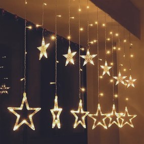 LED vánoční závěs Hvězdy