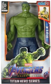 Ozvučené postavičky akčních superhrdinů Marvel, Titan Hero series 30 cm Varianta: Hulk, s krabicí