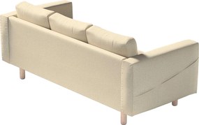 Potah na pohovku IKEA Norsborg 3-místná barva béžová látka pletený vzor
