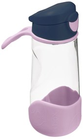 Sport lahev na pití 450 ml - indigo/růžová