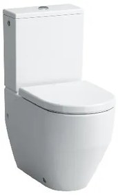 Laufen Pro - Stojící WC kombi mísa, zadní/spodní odpad, boční přívod vody, bílá H8259520002311