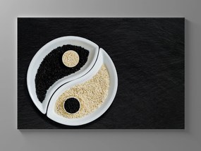 Liox Obraz do kuchyně jin jang Rozměr: 150 x 100 cm