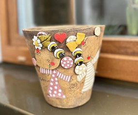 Keramika Javorník Květináč - myšky