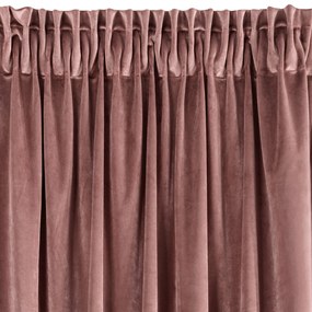 ZATEMŇOVACÍ ZÁVĚS NA PÁSCE RIA 140X270 CM STARORŮŽOVÁ