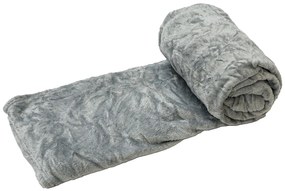 Plyšový HROCH s dětskou dekou uvnitř šedý