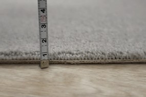Lano - koberce a trávy Neušpinitelný kusový koberec Nano Smart 880 šedý - 80x150 cm