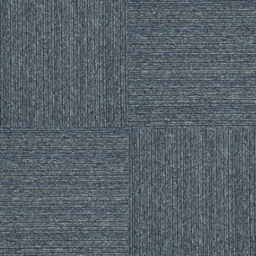 Balta koberce Kobercový čtverec Sonar Lines 4183 modrošedý - 50x50 cm