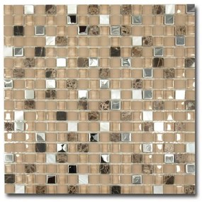 El Casa Mozaika skleněná El Casa Brown Pearl 30,5x30,3 cm - 147827