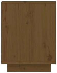 Botník medově hnědý 60 x 34 x 45 cm masivní borové dřevo - Default Title