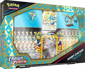 Pokémon TCG - Crown Zenith Premium Figure Collection shiny Zacian