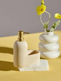 Sinsay - Drážkovaný dávkovač na mycí prostředek - béžová