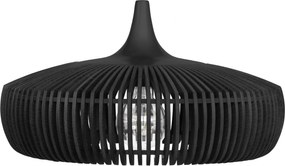 Závěsná lampa Clava Dine Wood černá