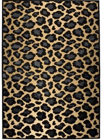Černý koberec Bold Monkey It´s A Wild World Mama Panther 170x240 cm