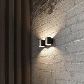 Sollux Lighting Nástěnné svítidlo ORBIS 2 černé