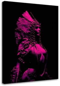 Gario Obraz na plátně Krásná růžová žena - Pau Fernandez Rozměry: 40 x 60 cm
