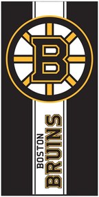 Hokejová bavlněná osuška NHL Boston Bruins - série Belt - 100% bavlna - 70 x 140 cm - II. jakost