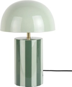 Zelená kovová stolní lampa (výška 34 cm) Rayado – Leitmotiv