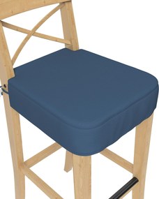 Sedák na židli IKEA Ingolf - barová barva tmavě modrá