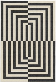 Pratelný koberec's nízkým vlasem Op Art by Jonathan Adler