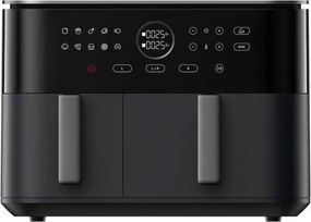 Xiaomi - Horkovzdušná fritéza Dual Zone, objem 10 l, černá 6932554423353