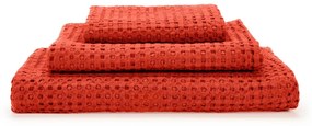 Abyss & Habidecor Pousada červené retro ručníky ze 100% egyptské bavlny Abyss Habidecor | 565 Flame, Velikost 30x30 cm