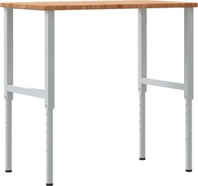 Pracovní stůl světle hnědý 100x60x(71,5–98) cm dub obdélníkový 3309702