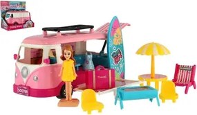 TEDDIES Obytné auto s doplňky / Auto s příslušenstvím / Plast / 3+