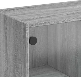 Příborník šedý sonoma 102 x 37 x 75,5 cm kompozitní dřevo 3295876