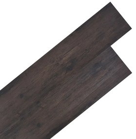 Nesamolepicí PVC podlahová prkna 5,26 m² 2 mm dub tmavě šedý,  245169
