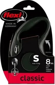 Flexi Classic S lanko 8m černé / Vodítko