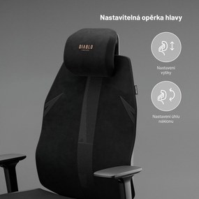 Ergonomická kancelářská židle černá V-Flash Ultra Black