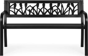 Zahradní lavička Dorado 120 cm černá