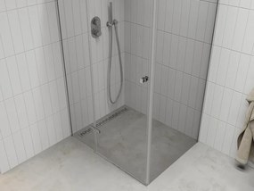 Mexen Roma sprchový kout 85x80cm, 6mm sklo, chromový profil-čiré sklo, 854-085-080-01-00