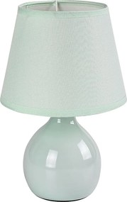 Rabalux Zelená stolní lampa Ingrid pro žárovku E14 74077