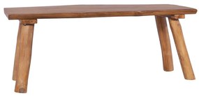 Zahradní lavice 120 cm masivní teakové dřevo 288817