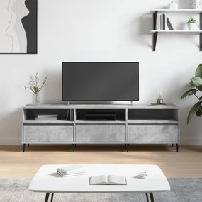 vidaXL TV skříňka 150 x 30 x 44,5 cm kompozitní dřevo [831298] Barva: Černá